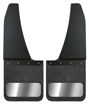 Universal Kickback Front - Black Powdercoated Steel, 14" Advantage Flap ...